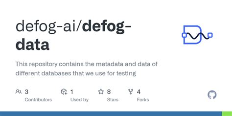 Defog Datareadmemd At Main · Defog Aidefog Data · Github