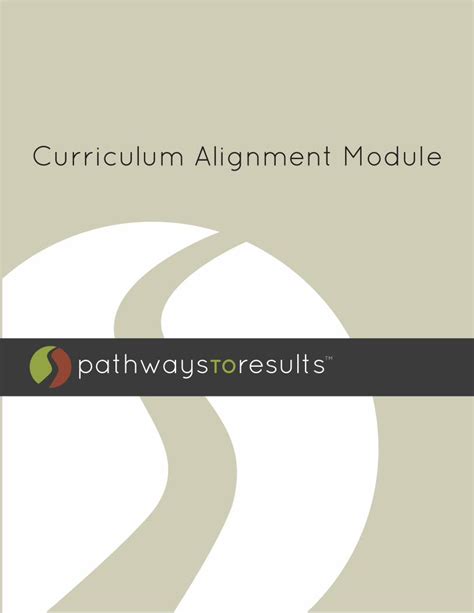 Pdf Curriculum Alignment Module Dokumentips