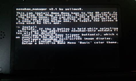 The Homebrew Launcher Cannot Open Gateway Black Screen Bingerxx