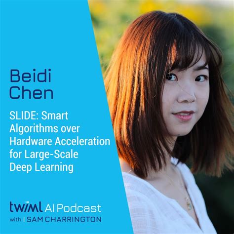 Slide Smart Algorithms Over Hardware Acceleration For Large Scale Deep Learning With Beidi Chen