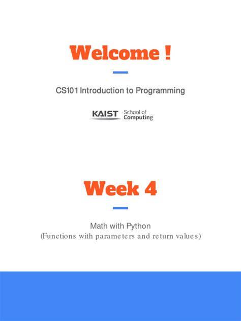 Cs101 Lab 04 Pdf Mathematical Analysis Mathematics