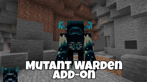 Mutant Warden Add On Showcase MCPE MoonlightYT YouTube Mutant Warden Add On Showcase MCPE MoonlightYT YouTube