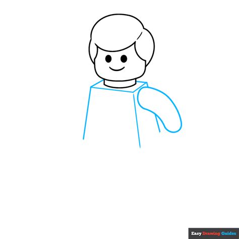 How To Draw A Lego Person Really Easy Drawing Tutorial