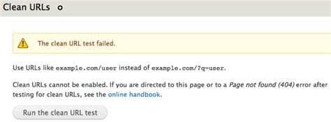 Drupal What If Your Clean Url Test Fails Ostraining