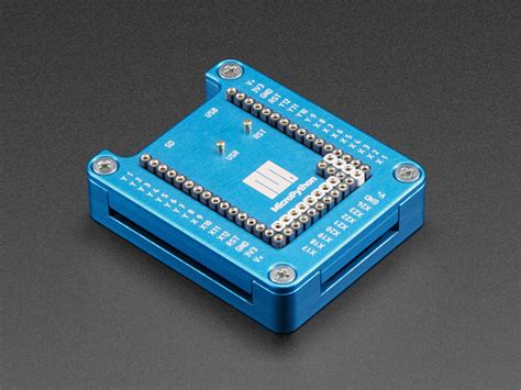 Micropython Pyboard Anodized Housing With Open Lid Id 3496 Adafruit