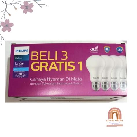 Jual PHILIPS LED MYCARE MULTIPACK 12 Watt Philips Led 10 Watt Philips Led 8 Watt Philips