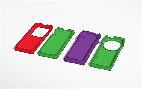 3d Design Waveshare Esp32 S3 Touch 1 28 Remote Case Tinkercad