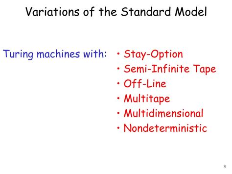 PPT Exploring Variations Of Turing Machines Proving Same Power With Standard Model PowerPoint