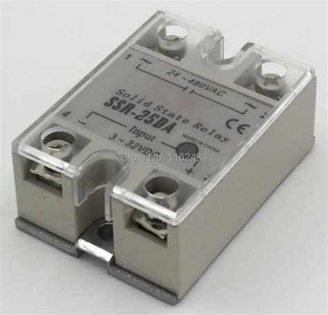 SSR 25DA Single Phase DC To AC 25A 480V SSR 25DA Solid State Relay SSR 25DA H In Relays From