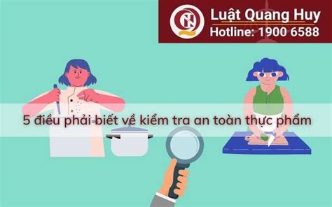 điều phải biết về kiểm tra an toàn thực phẩm