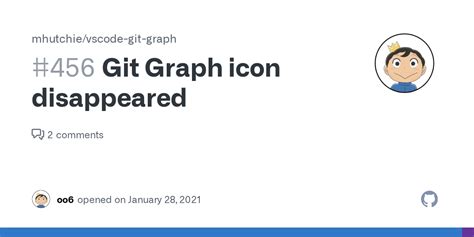 Git Graph Icon Disappeared · Issue 456 · Mhutchievscode Git Graph · Github