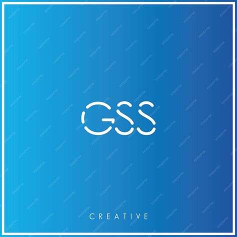 Premium Vector Gss Premium Vector Latter Logo Design Creative Logo Vector Illustration