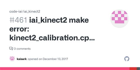 iai kinect2 make error kinect2 calibration cpp error cannot convert