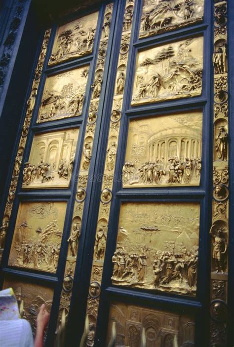 Florence The Gate Of Paradise Of The Baptistery Of San Giovanni Editorial Photo Image Of