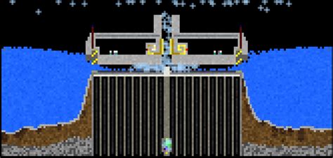 Nuclear Explosion Reactor Using Neutrons And Molten Uranium It Has Doors That Open To Let In