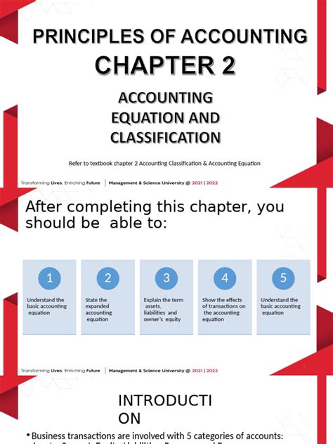 2 Accounting Classification And Accounting Equation Pdf