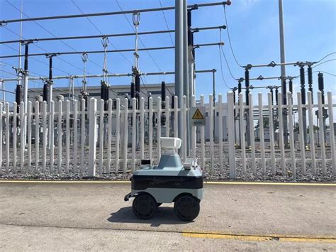 超维室外轮式巡检机器人打造无人值守变电站 知乎