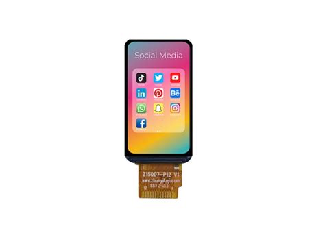 Z15007 Small Size Bar Display 147 Inch 172320 Lcd Screen Spi