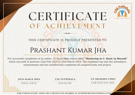 Prashant Kumar Jha On Linkedin Cprogramming Csepathshala