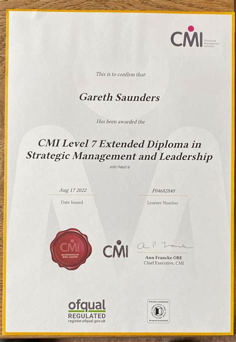 Gareth Saunders Cmgr Mcmi Afcgi On Linkedin Cmi Management Bettermanagers 17 Comments