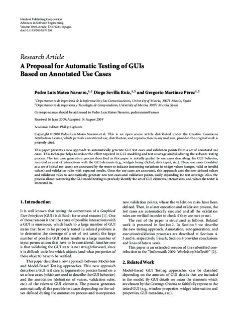 Pdf A Proposal For Automatic Testing Of Guis Based On Annotated Use Cases Pedro Mateo