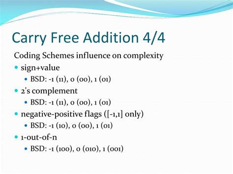 Ppt Reliable Binary Signed Digit Number Adder Design Powerpoint