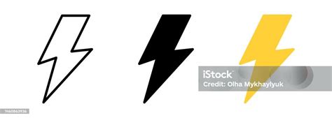 번개 전력 벡터 로고 디자인 요소 에너지와 천둥 전기 기호 개념입니다 원 안에 플래시 볼트 기호 플래시 벡터 엠블럼 템플릿입니다