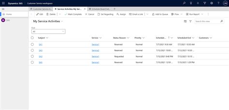 Access Scheduling In The Copilot Service Workspace And Customer Service Hub Microsoft Learn
