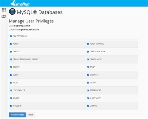 Cara Membuat Database MySQL Di Hosting CPanel WeBaik