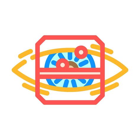 Iris Scan Biometric Color Icon Illustration 51179401 Vector Art At Vecteezy