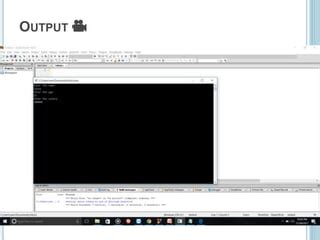 Introduction Of File Handling PPTX Programming Languages Computing