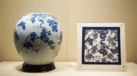 展览推荐 相映生辉当御用青花瓷遇上非遗剪纸 搜狐大视野 搜狐新闻