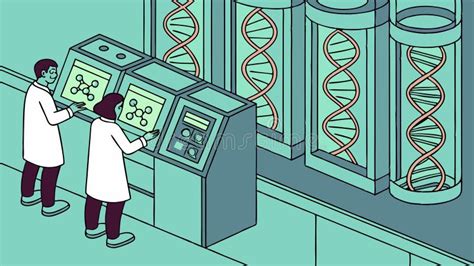 Scientists Lab Experiment Scientific Research And Laboratory Setup Vector Design Generative Ai