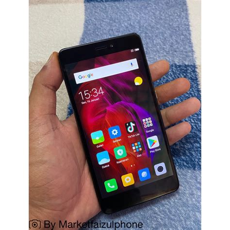 Jual XIAOMI REDMI NOTE 4 4 64 4G LTE HANDPHONE ANDROID SECOND MURAH Shopee Indonesia