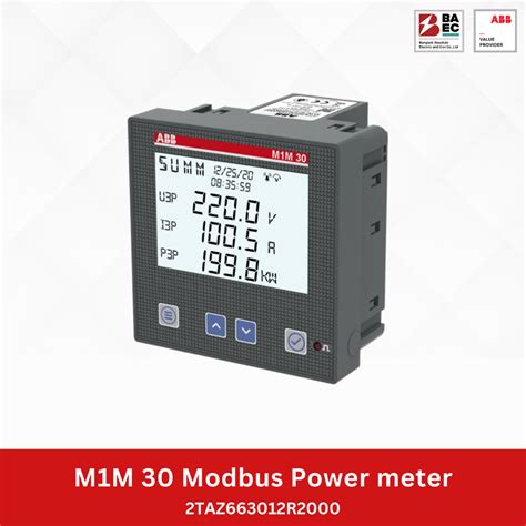 ABB M1M 30 Modbus Power Meter Shopee Thailand