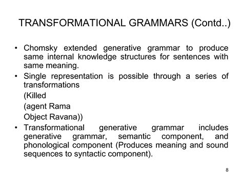 Lec12 Semantic Processing Ppt