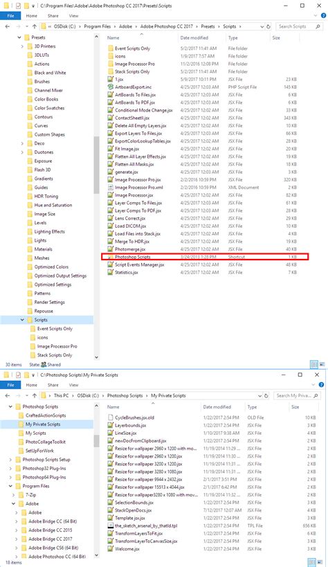 Re How To Add A Script Folder To Photoshop Adobe Community 9277040