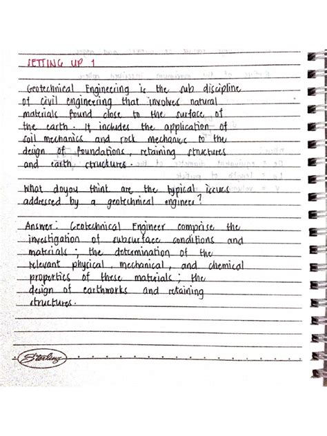 Activity 1 3 Introduction Geotechnical Engineering Pdf