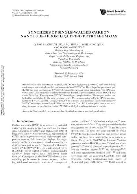 Pdf Synthesis Of Single Walled Carbon Dokumen Tips