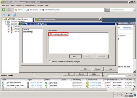 Fixing Time Errors On Vmware Vsphere And Esx Hosts The Expta {blog}