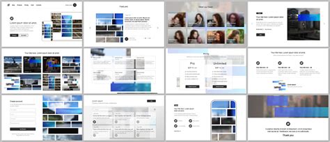 웹 사이트 디자인 프리젠 테이션 포트폴리오를위한 벡터 템플릿 프리젠 테이션 슬라이드 전단지 전단지 브로셔 커버를위한 템플릿 어떤