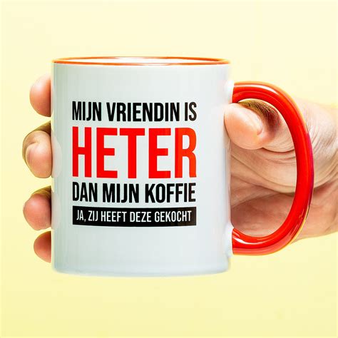 Mok Mijn Vriendin Is Heter Dan Mijn Koffie Kiddikado Nl