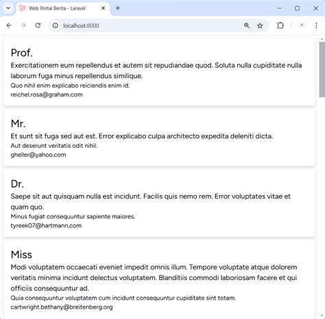 Tutorial Membuat Aplikasi CRUD Dengan Laravel Dan Reactjs Agussuratna Net
