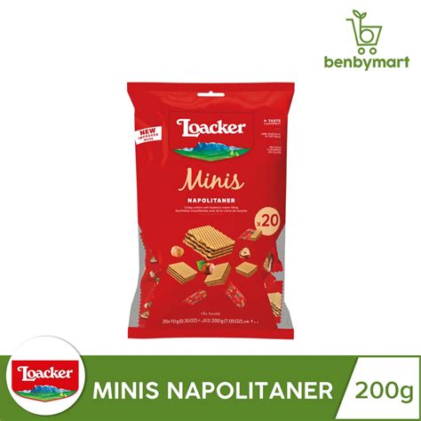 Loacker Minis Napolitaner Wafer 200g Shopee Philippines