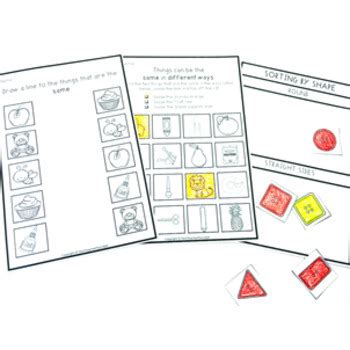 Sorting By Attributes Size Color Shape By Tech Teacher Pto TPT