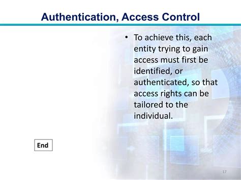 Topic7 Authentication Access Controlpptx