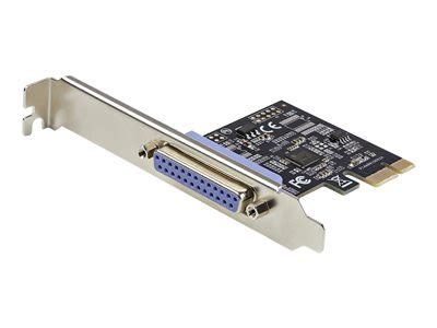 StarTech Com 1 Port Parallel PCIe Card PCI Express To Parallel LPT DB25 Controller Card SPP ECP