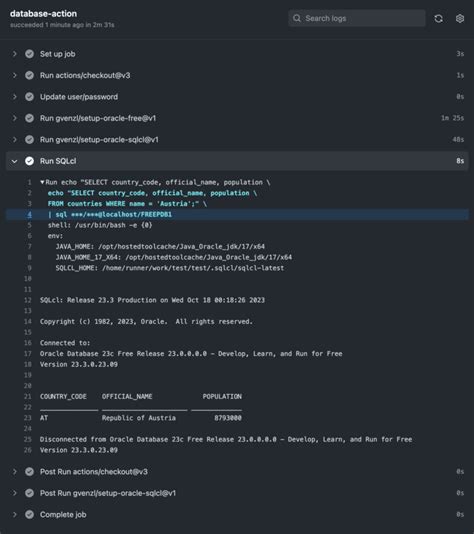 How To Use Databases Inside Github Actions Gerald On It