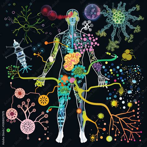 D Illustration Of Human Metabolic Pathways And Energy Production Insights Into Glycolysis