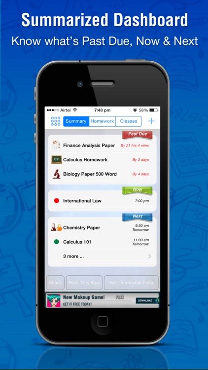 Class Manager My Homework App By Satyadev Mahalingashetty